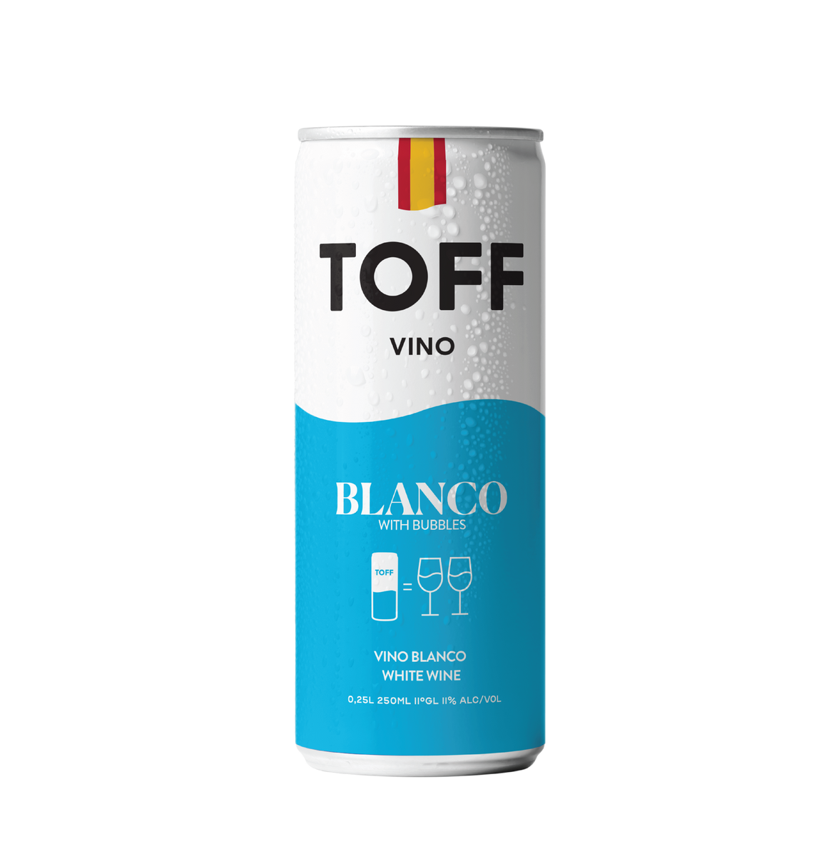Vino TOFF BLANCO (6, 12, 24 pack) 🇪🇸 – TOFF DRINKS