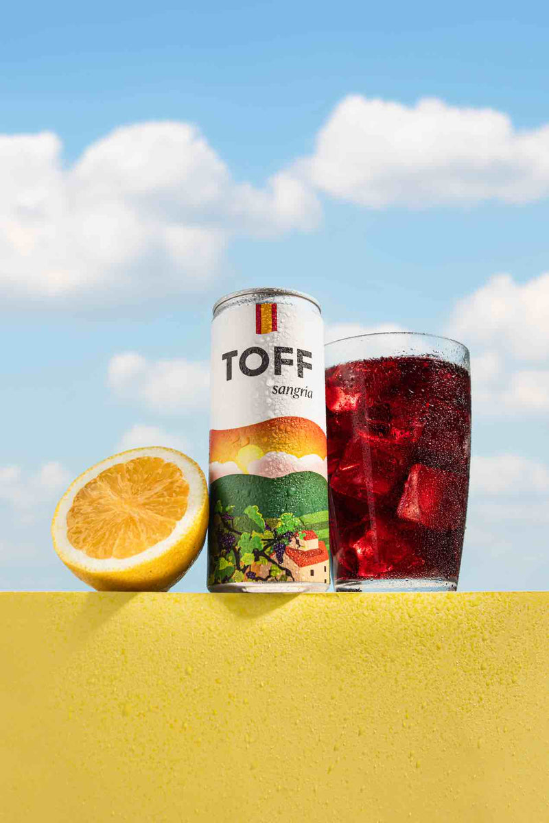 TOFF Sangría Premium en lata (6,12,24 pack) 🇪🇸 – TOFF DRINKS